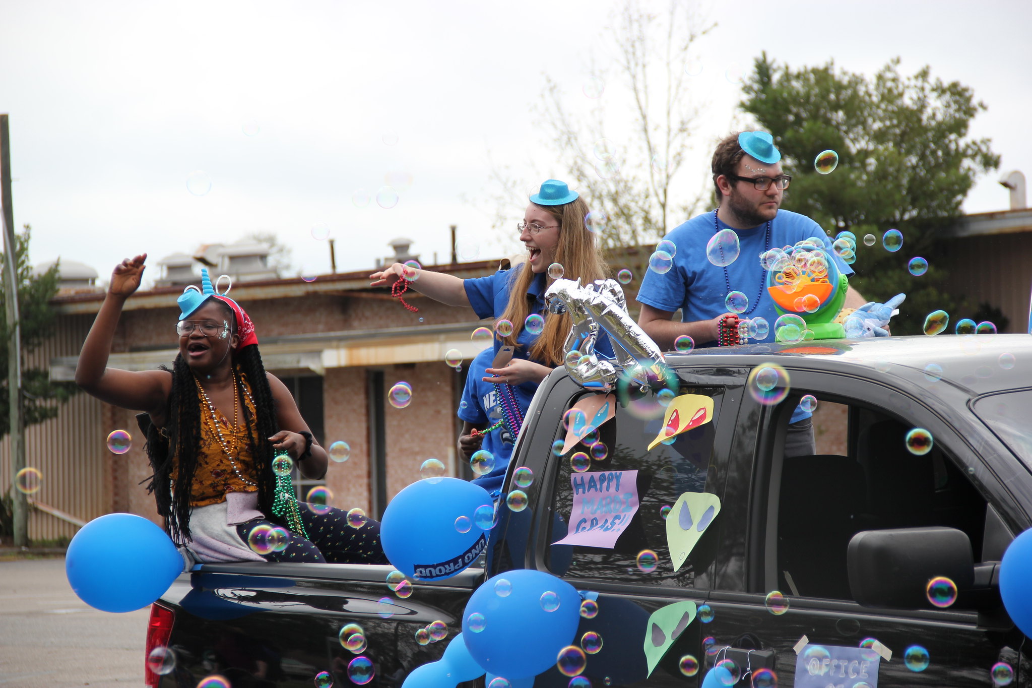 The Krewe of UNO Rolls Through Campus With Annual Mardi Gras Parade ...